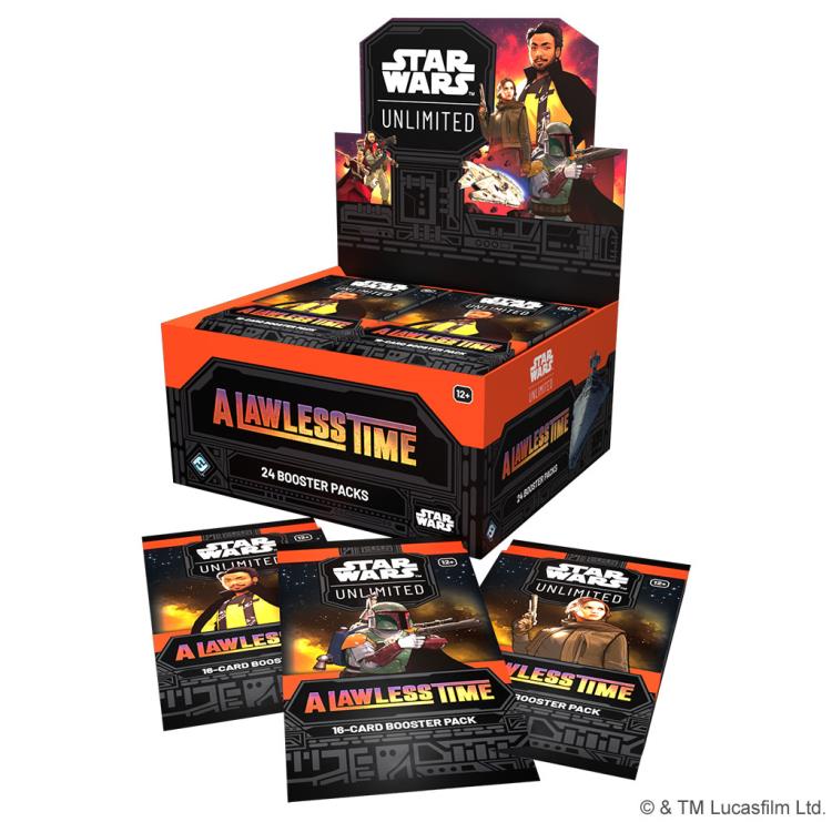 Star Wars: Unlimited A Lawless Time Booster Display (24 Booster Packs)