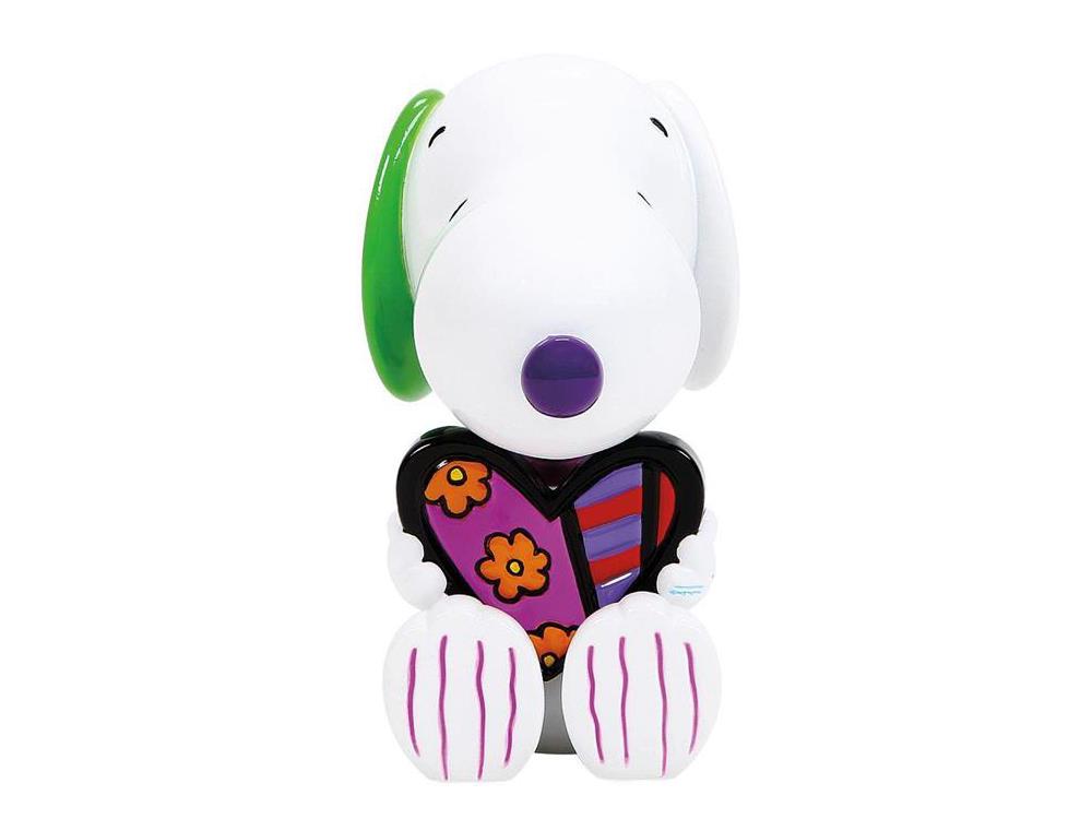 Peanuts Snoopy Heart Mini Figurine (Romero Britto)