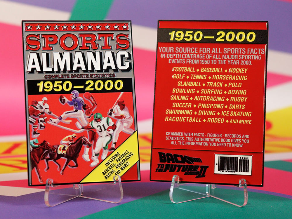 Back to the Future Part II Gray Sports Almanac 1950-2000 Limited ...