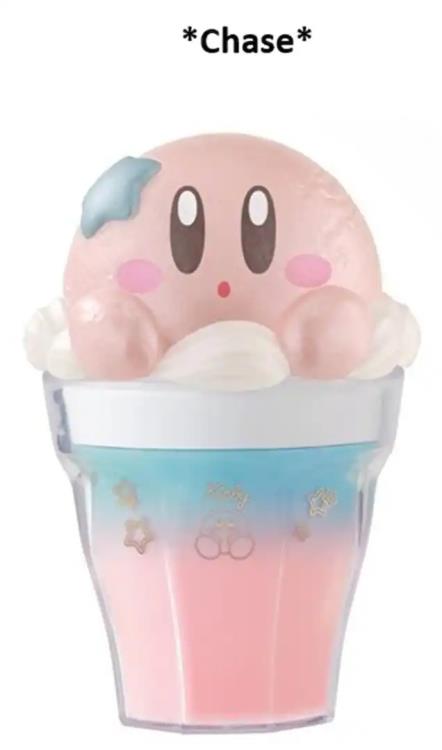 Kirby's Dream Land Chara Latte Float Box of 12 Random Accessory Cases