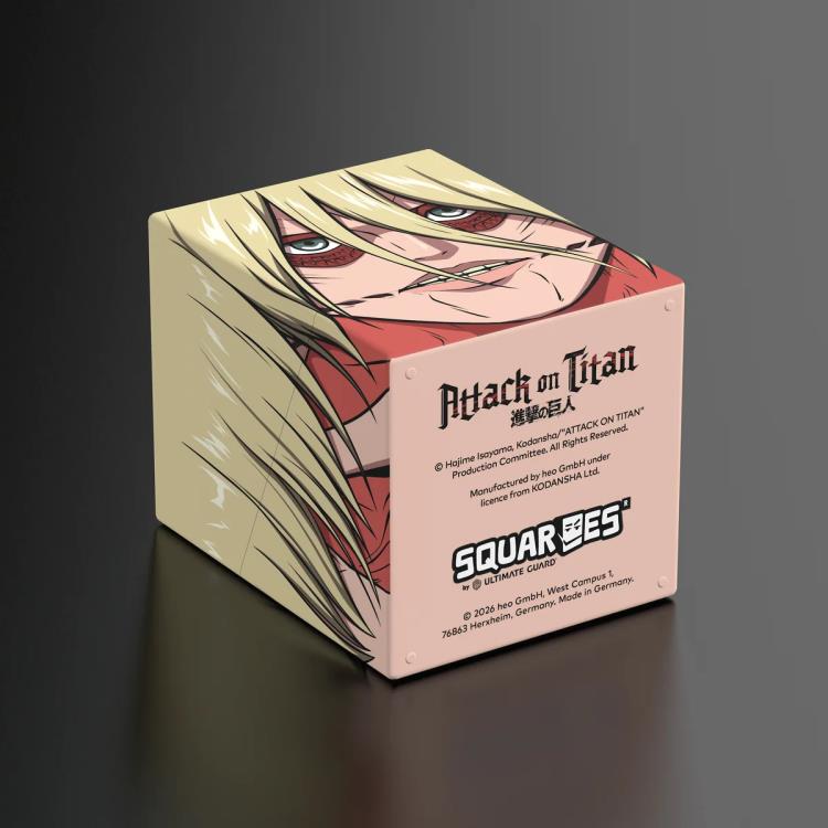 Attack on Titan Squaroes Female Titan Deck Box