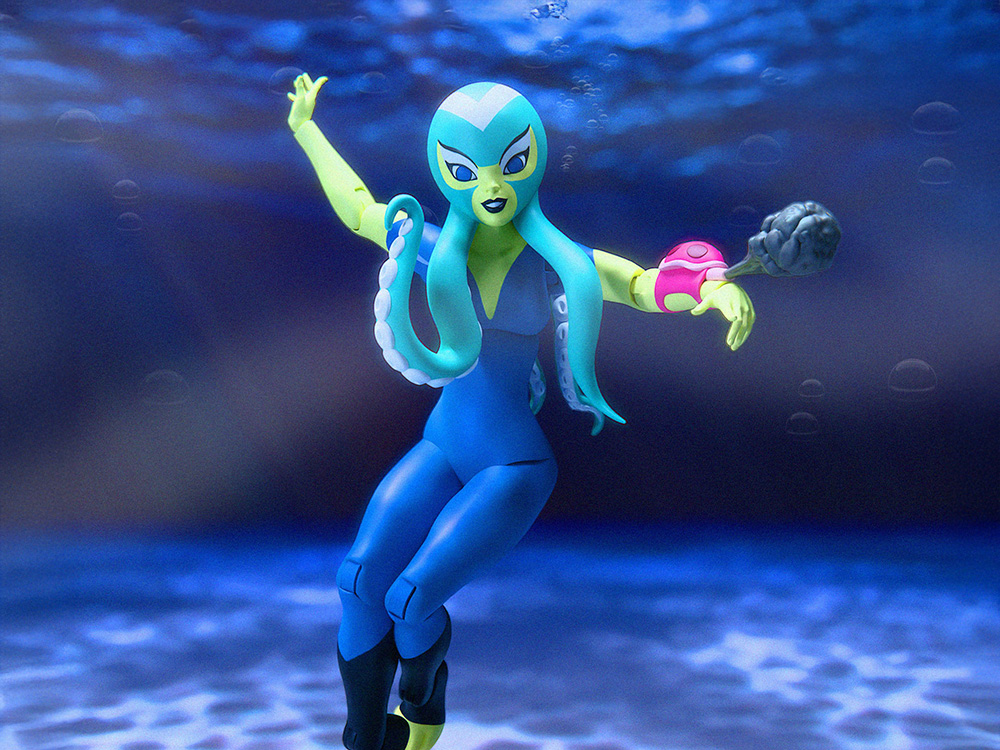 TigerSharks ULTIMATES! Octavia (Hybrid) Action Figure