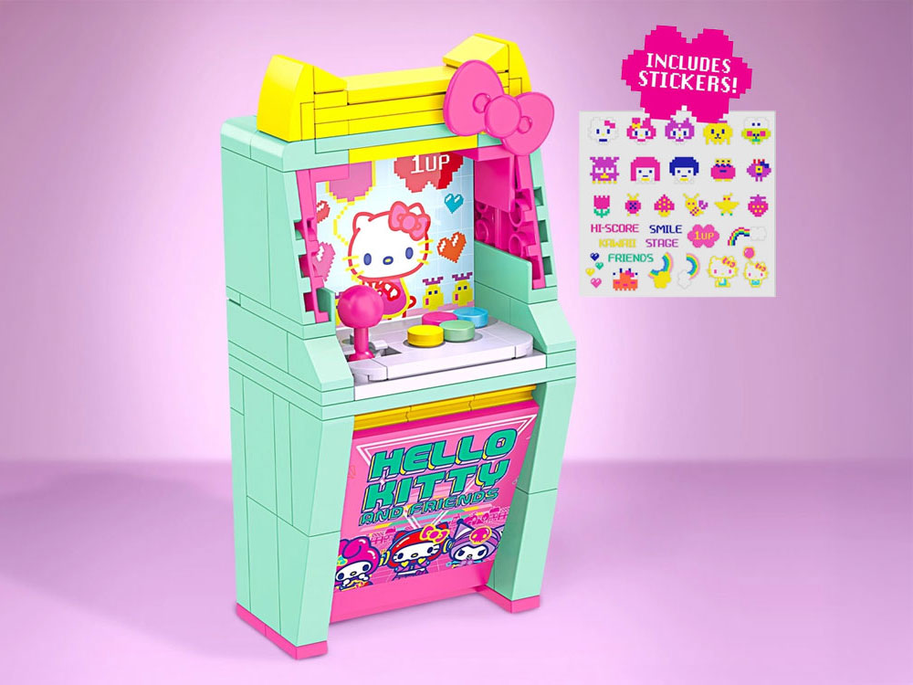 Hello Kitty and Friends Arcade Game Brick Building Set