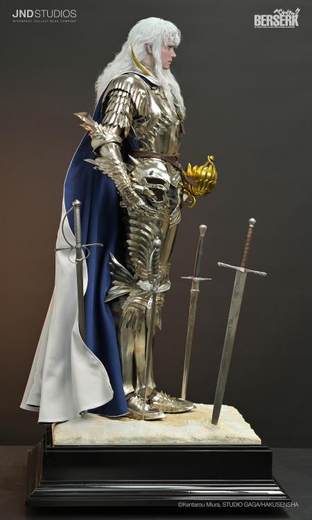 Berserk Hyperreal Griffith (Metal Armor Ver.) 1/3 Scale Limited Edition ...