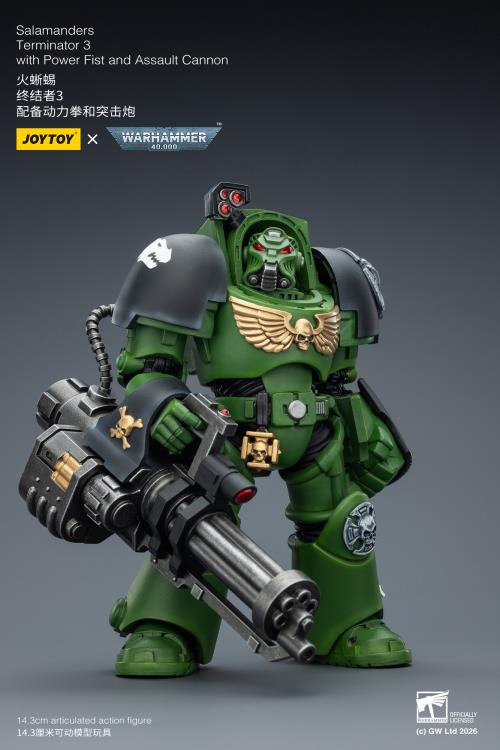 Warhammer 40,000 Salamanders Terminator (Ver. 3) with Power Fist and ...