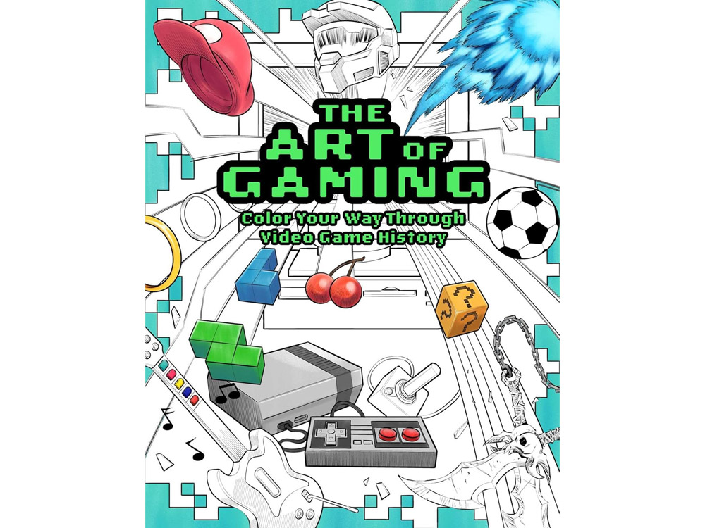 The Art of Gaming Color Your Way Through Video Game History