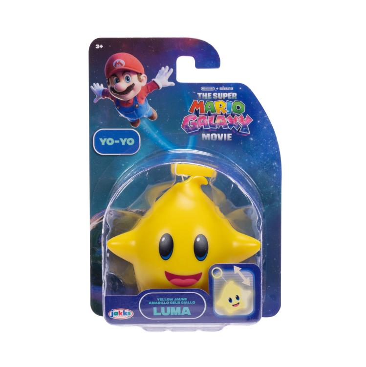The Super Mario Galaxy Movie Yellow Luma Star Yo-Yo