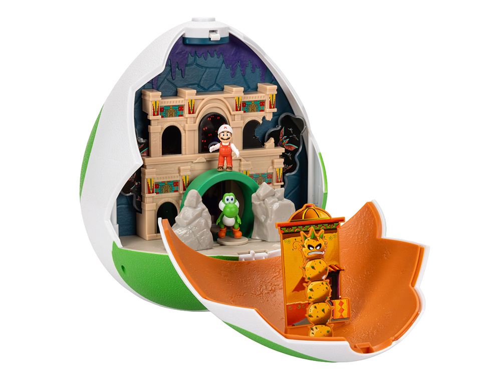The Super Mario Galaxy Movie Yoshi & Fire Mario Yoshi Egg Double-Sided ...
