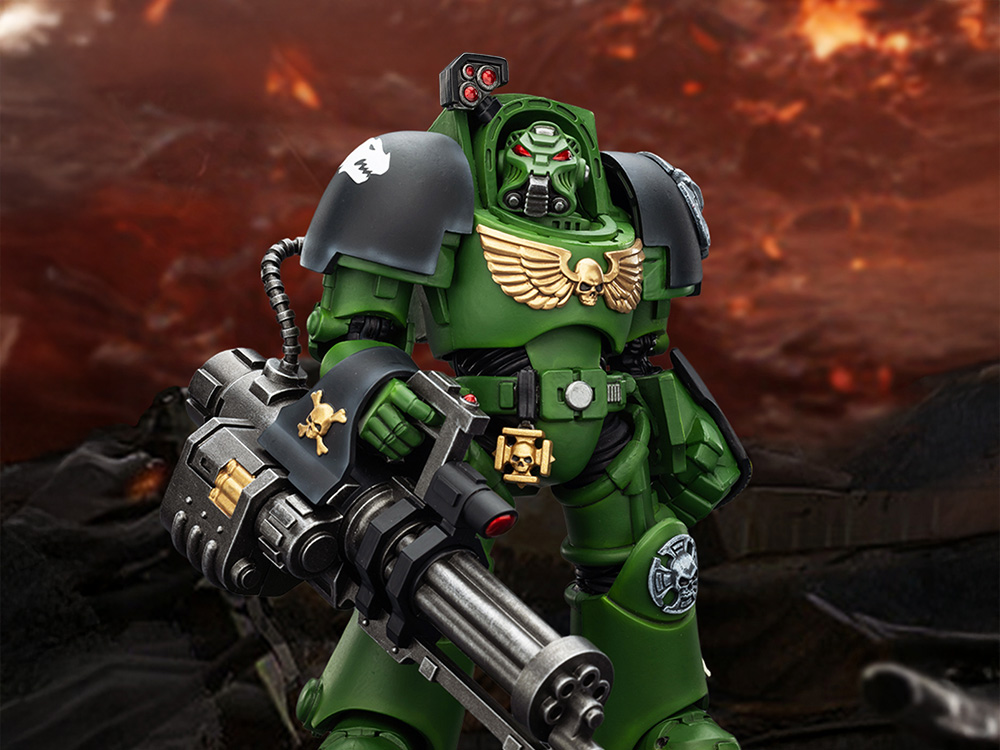 Warhammer 40,000 Salamanders Terminator (Ver. 3) with Power Fist and ...