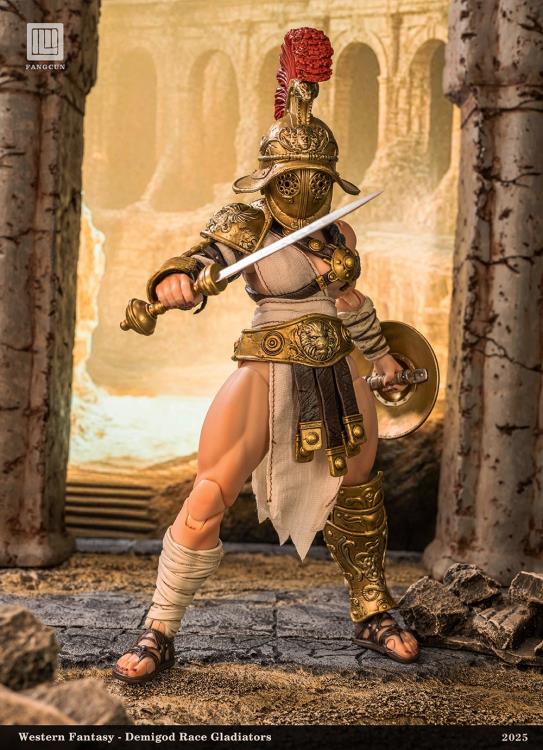DEMIGOD Race Gladiators Divine Realm War Hero Series Akilias 1/12 Scale ...