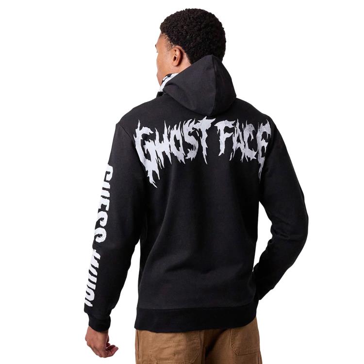 Ghost Face Cosplay Zip-Up Mask Hoodie