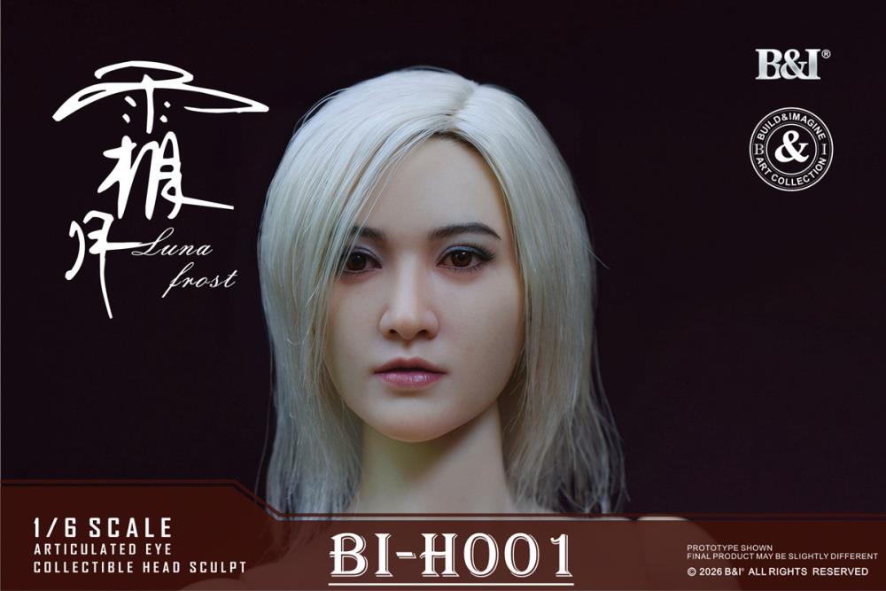 Build&Imagine Art Collection 1/6 Scale Head Sculpt (Ver. B)