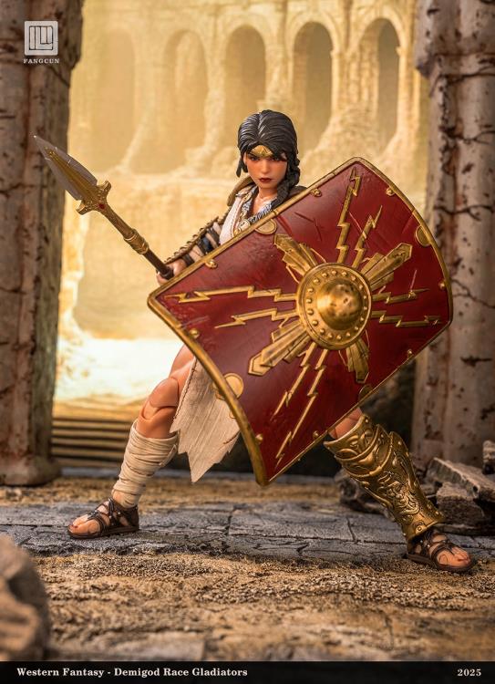 DEMIGOD Race Gladiators Divine Realm War Hero Series Akilias 1/12 Scale ...