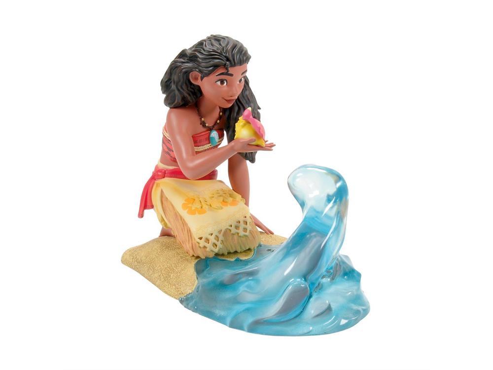 Moana Moana With Wave Figurine