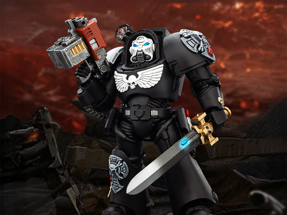 Warhammer 40,000 Raven Guard Terminator (Ver. 1) with Power Sword and ...