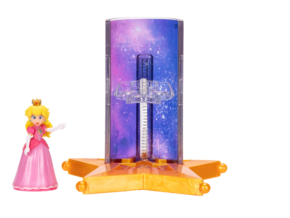 The Super Mario Galaxy Movie Princess Peach Star Launcher Set
