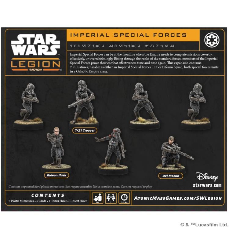 Star Wars: Legion Imperial Special Forces Expansion