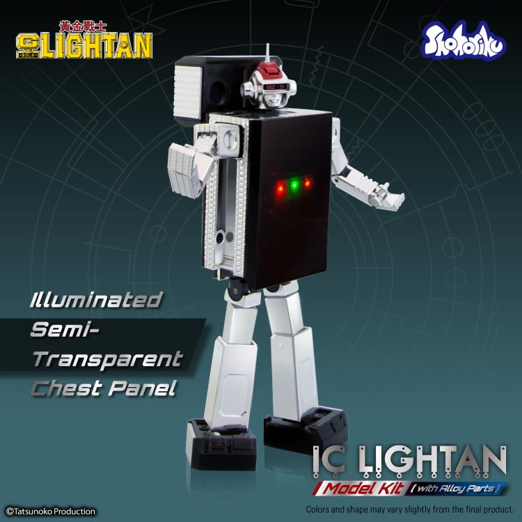Golden Warrior Gold Lightan I.C. Lightan Model Kit