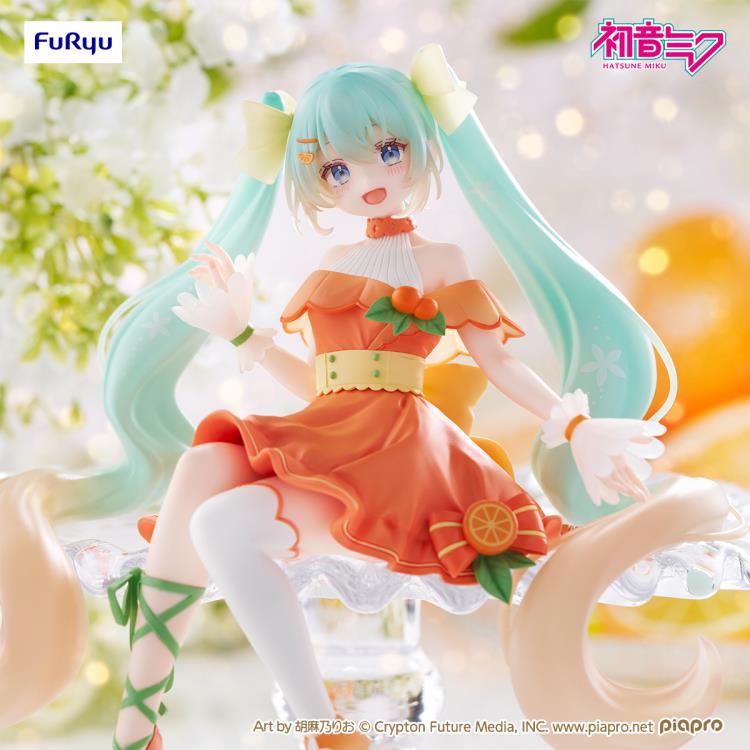 Vocaloid Hatsune Miku (Citrus Ver.) Noodle Stopper Figure