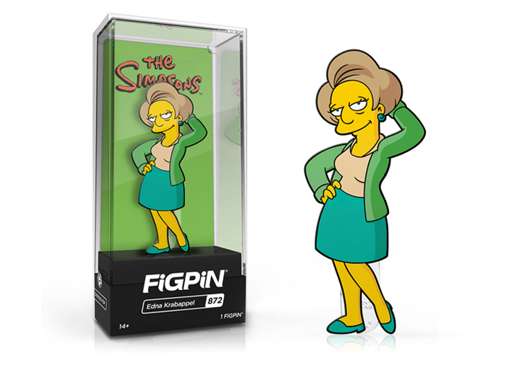 The Simpsons FiGPiN #872 Edna Krabappel Limited Edition