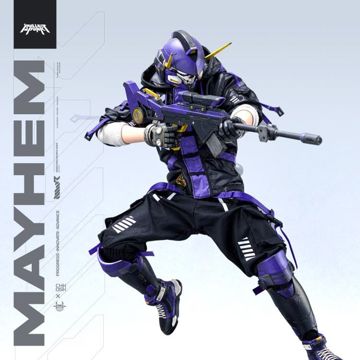Bulletpunk Mayhem & Zero 1/6 Scale Action Figure Set