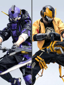 Bulletpunk Mayhem & Zero 1/6 Scale Action Figure Set