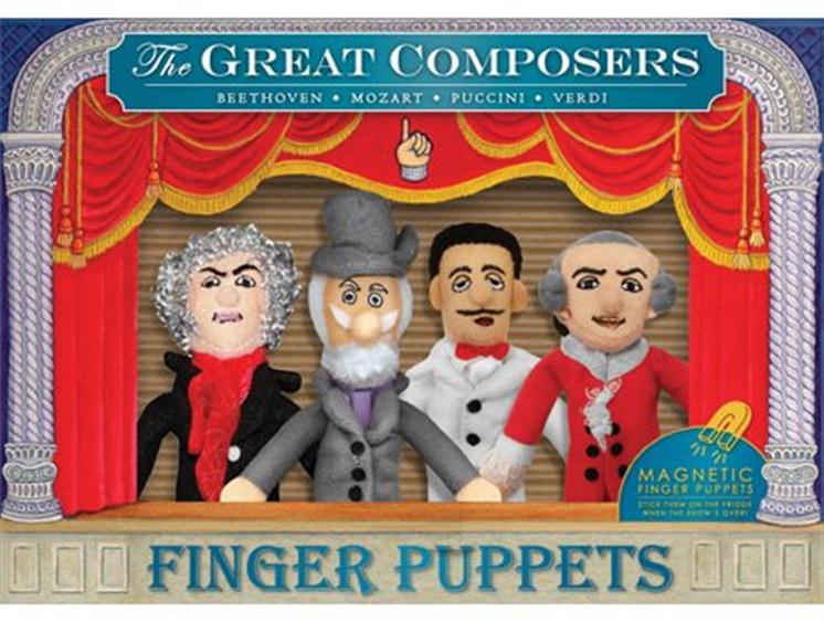 Finger Puppet Box Set - Great Composers