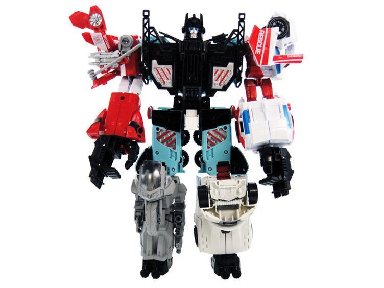 Transformers Unite Warriors UW-03 - Defensor with Exclusive Groove ...