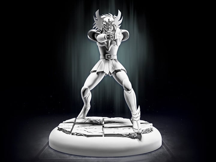 Saint Seiya MiniTech SS03 Cygnus Hyoga (The First Bronze Cloth Ver.) 1/ ...