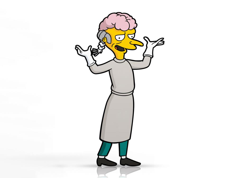 The Simpsons Treehouse of Horror FiGPiN #1038 Mad Scientist Mr. Burns