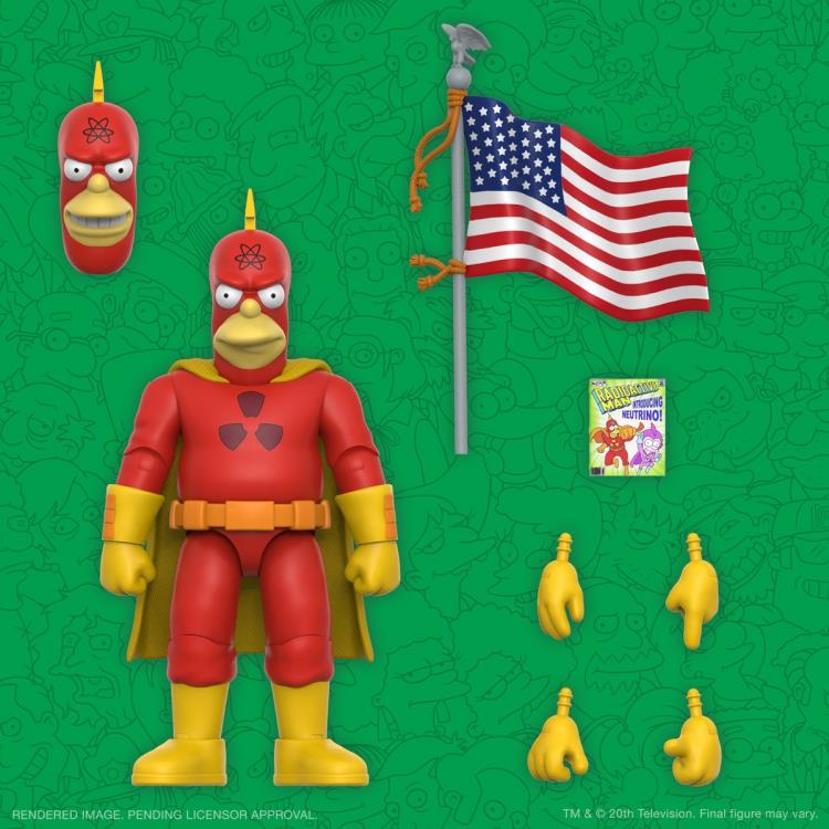 The Simpsons ULTIMATES! Radioactive Man Action Figure