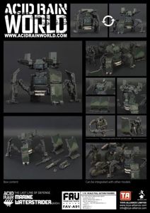 Acid Rain FAV-A91 Marine Waterstrider QM3m Action Figure