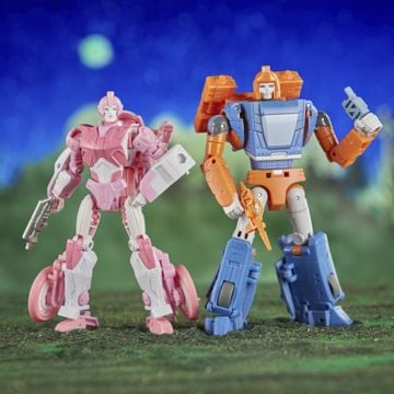 Transformers: Legacy Evolution Deluxe Cybertronian Erial and Dion War ...