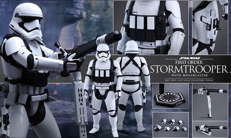 Star Wars: The Force Awakens MMS318 First Order Heavy Gunner ...