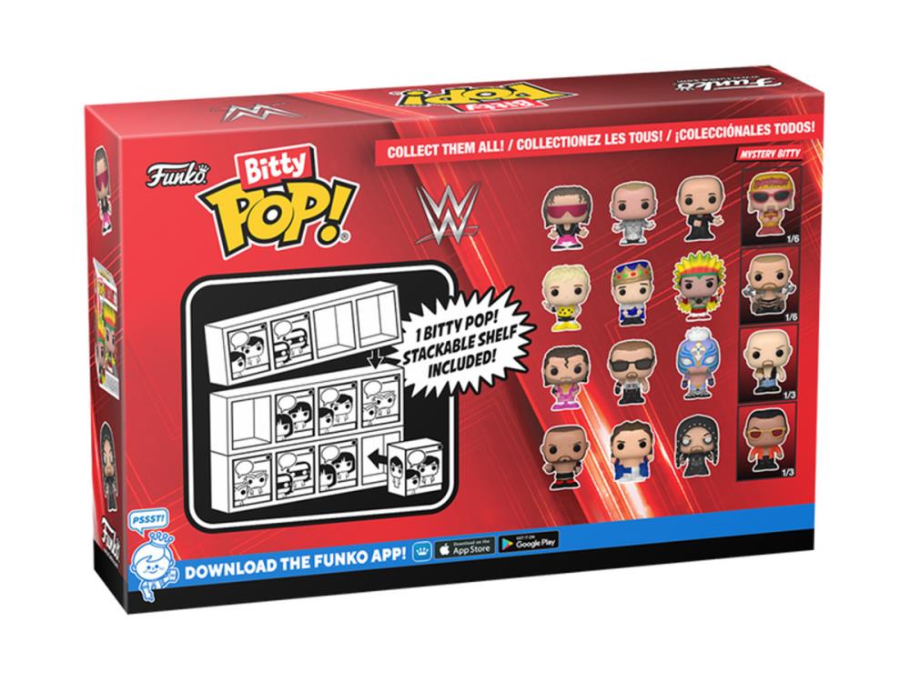 WWE Bitty Pop! The Undertaker Four-Pack