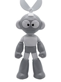 Mega Man SOFVIPS Cut Man (Monochrome Color Ver.) Soft Vinyl Figure
