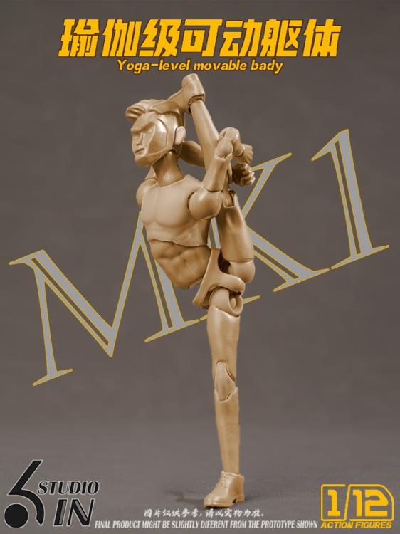 6in Studio 1/12 Scale Male Body (MK I)
