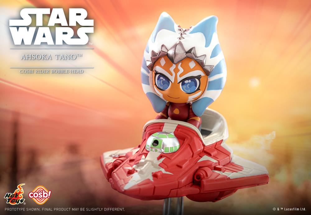 Star Wars Cosbi #034 Ahsoka Tano with Jedi Starfighter