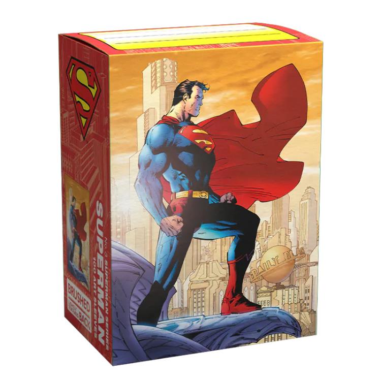 Dragon Shield DC Comics (Brushed Art - Superman 2) Box of 100 Card Sleeves