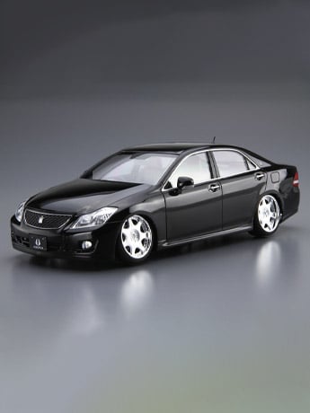 Tuned Car No.18 Toyota AIMGAIN GRS204 Crown "Athlete" '08 1/24 Scale ...