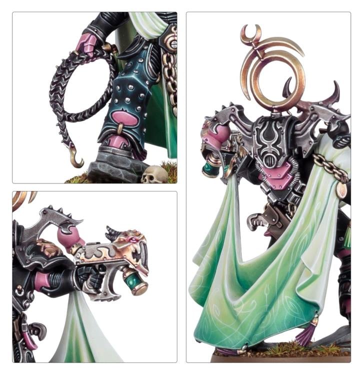 Warhammer 40,000 Emperor's Children Lord Exultant Citadel Miniature