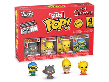 The Simpsons Bitty Pop! Series 4 Four-Pack