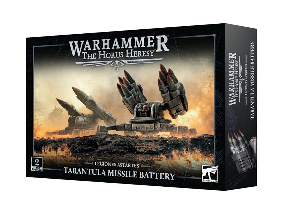 Warhammer: The Horus Heresy Legiones Astartes Tarantula Missile Battery ...