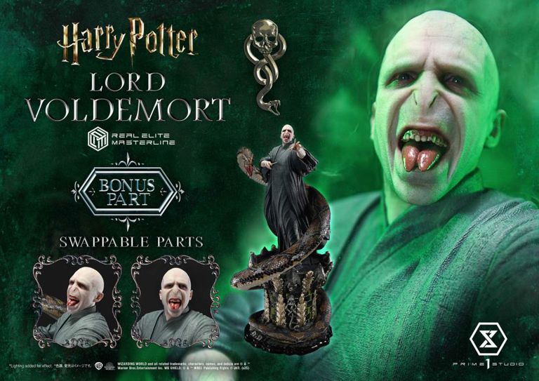 Harry Potter Real Elite Masterline Lord Voldemort (Bonus Edition) 1/4 ...