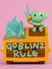 Dumpster Fire Goblin Party Vinyl Figure