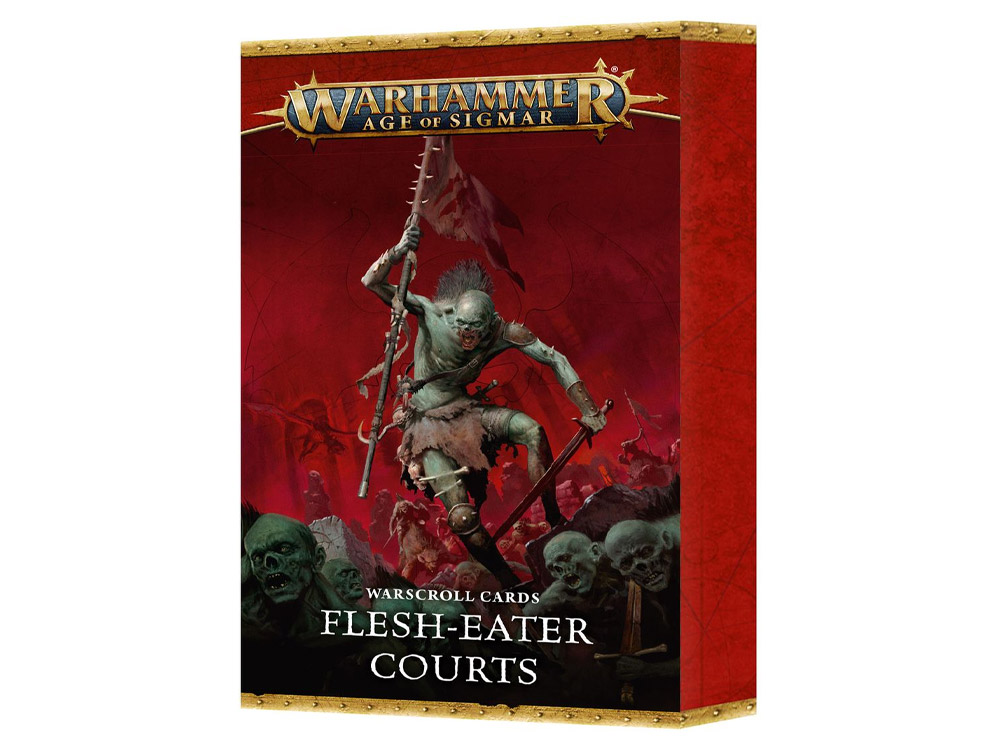 Warhammer Age of Sigmar Flesh-Eater Courts Warscroll Cards