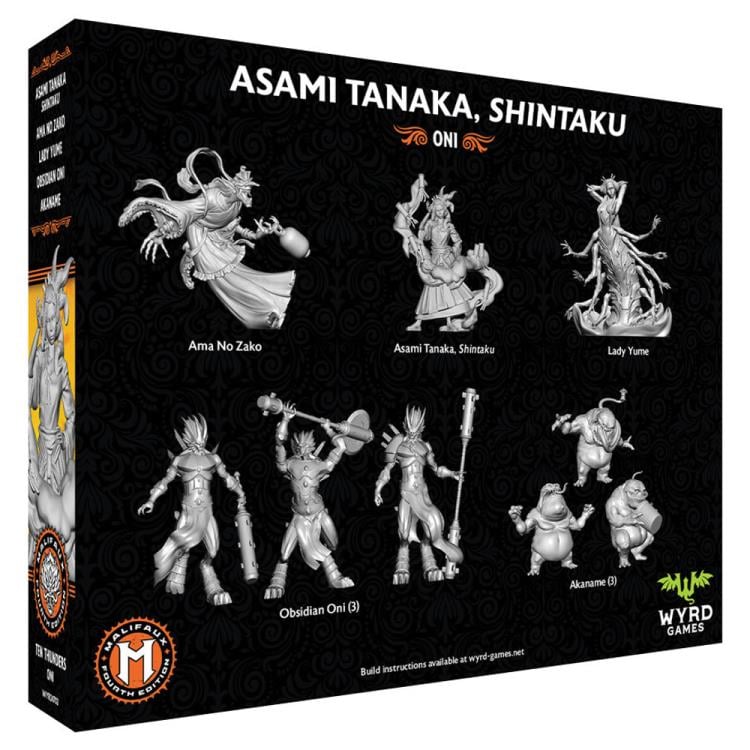 Malifaux: 4th Edition Asami Tanaka, Shintaku Miniatures Set