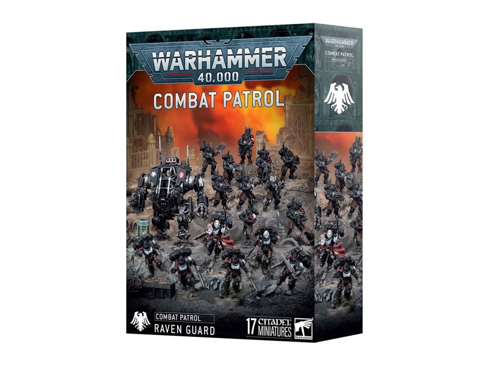 Warhammer 40,000: Raven Guard: Combat Patrol Citadel Miniature Set