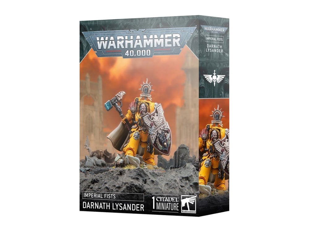 Warhammer 40,000: Imperials Fists: Darnath Lysander Citadel Miniature