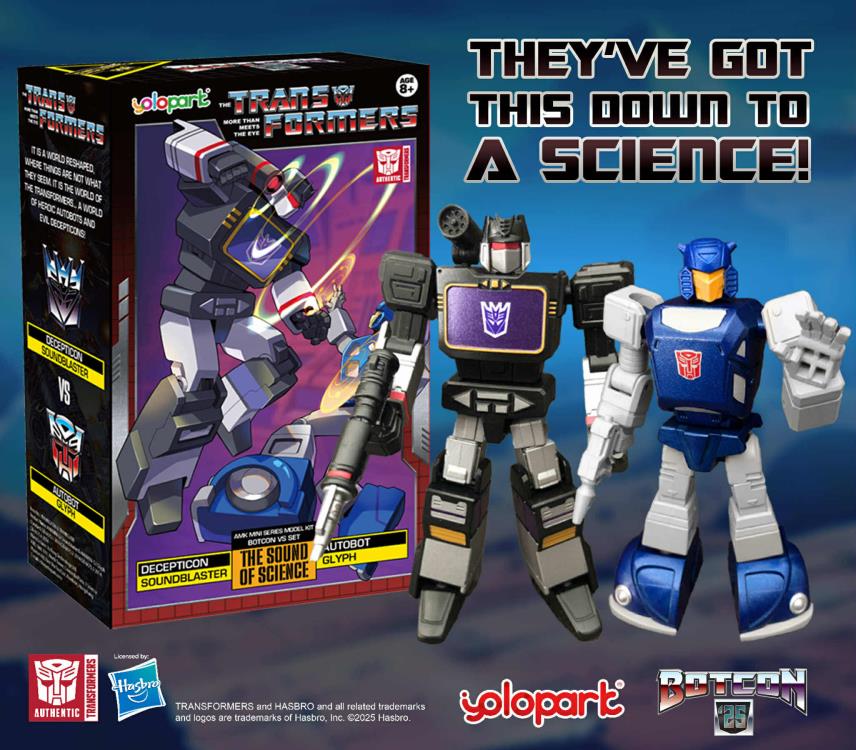 Transformers Soundblaster vs. Glyph BotCon 2025 Exclusive Advanced ...